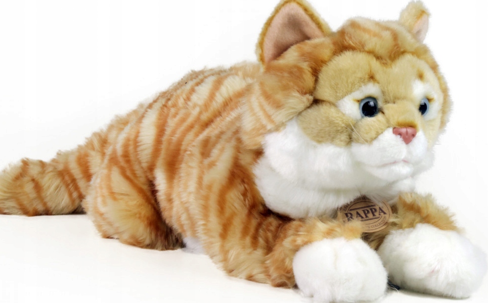 KOT RUDY TABBY MASKOTKA KOTEK REALISTYCNY 45cm (8590687221161) • Cena ...