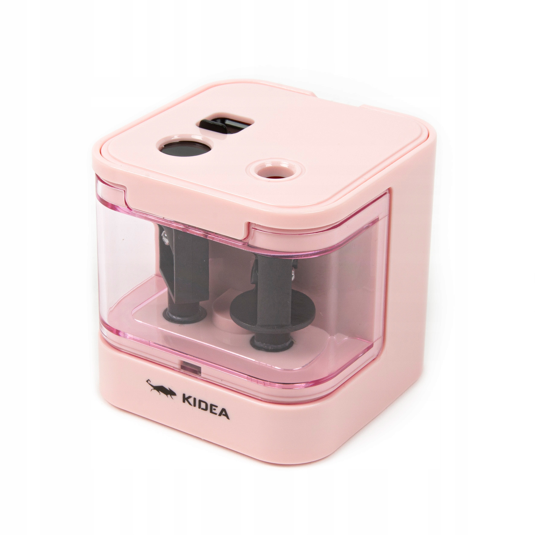 Temperówka elektryczna podwójna z pojemnikiem Kidea różowa ...
