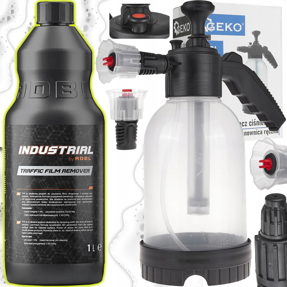 PIANOWNICA RĘCZNA 2L MYCIE WSTĘPNE ADBL INDUSTRIAL TFR Traffic Film Remover 5904966834356 za 99 ...