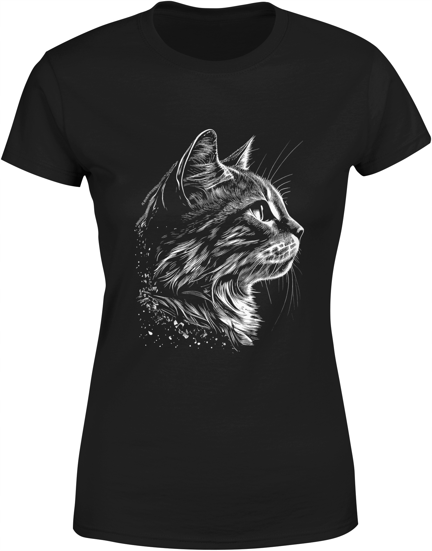 KOT KOSZULKA MĘSKA Z KOTEM KICIA KOTEK NADRUKIEM DAMSKA TSHIRT • Cena ...