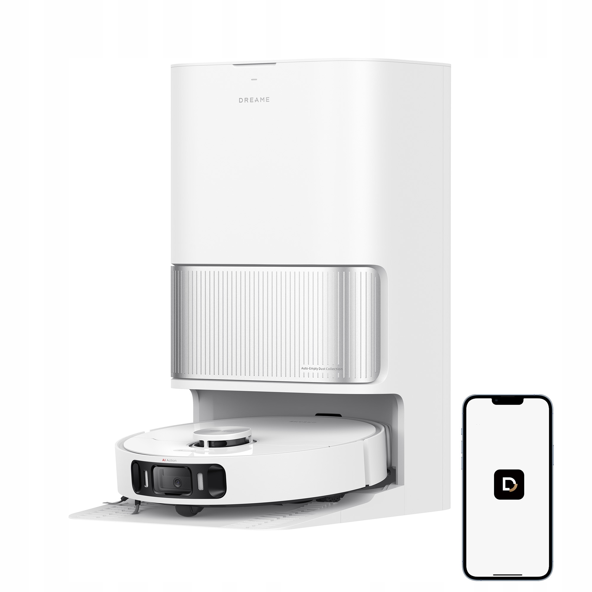 Robot sprzątający Dreame L40 Ultra CE Biały Mopowanie Stacja ...