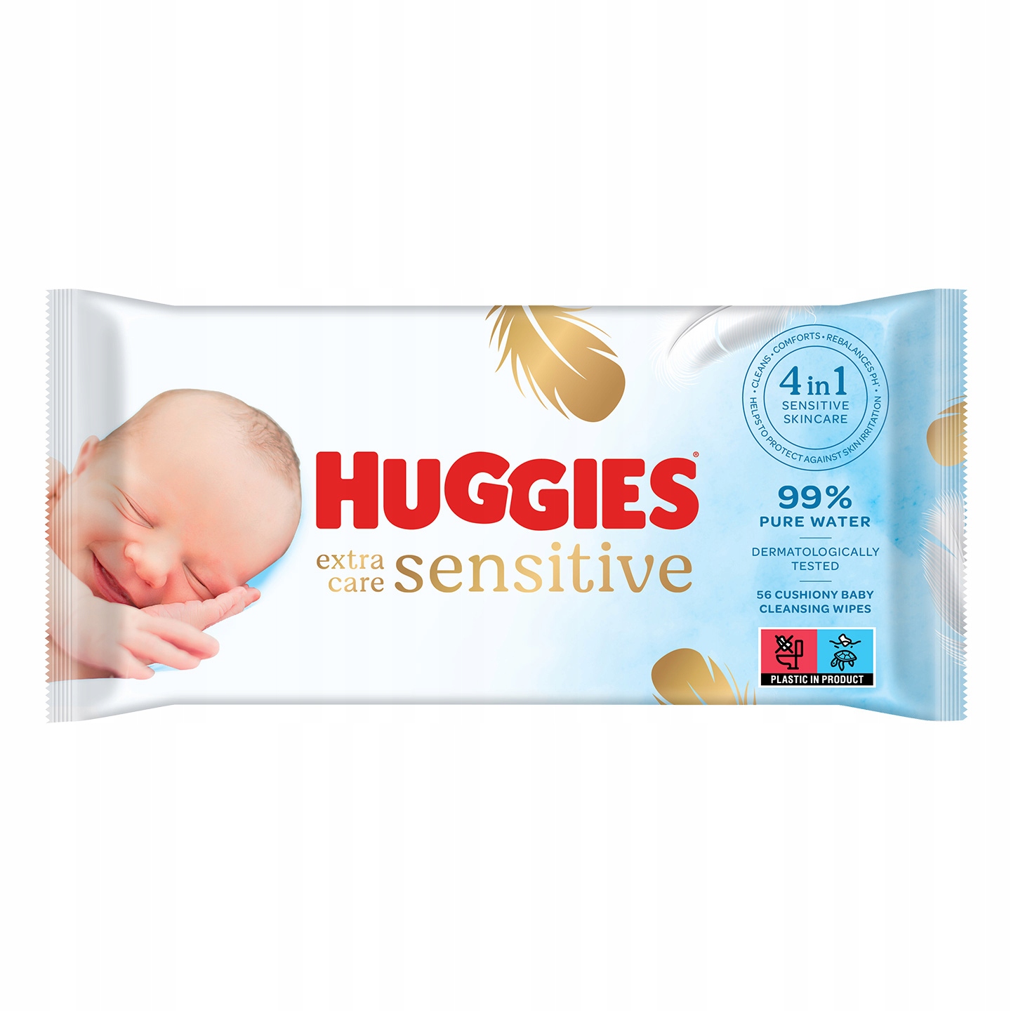 HUGGIES Chusteczki nawilżane Extra Care Sensitive 56szt 11055765533 ... HUGGIES Chusteczki nawilżane Extra Care Sensitive 56szt 11055765533 ...