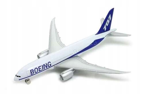 BOEING 787 SAMOLOT PASAŻERSKI METALOWY MODEL WELLY (6900360029212 ...