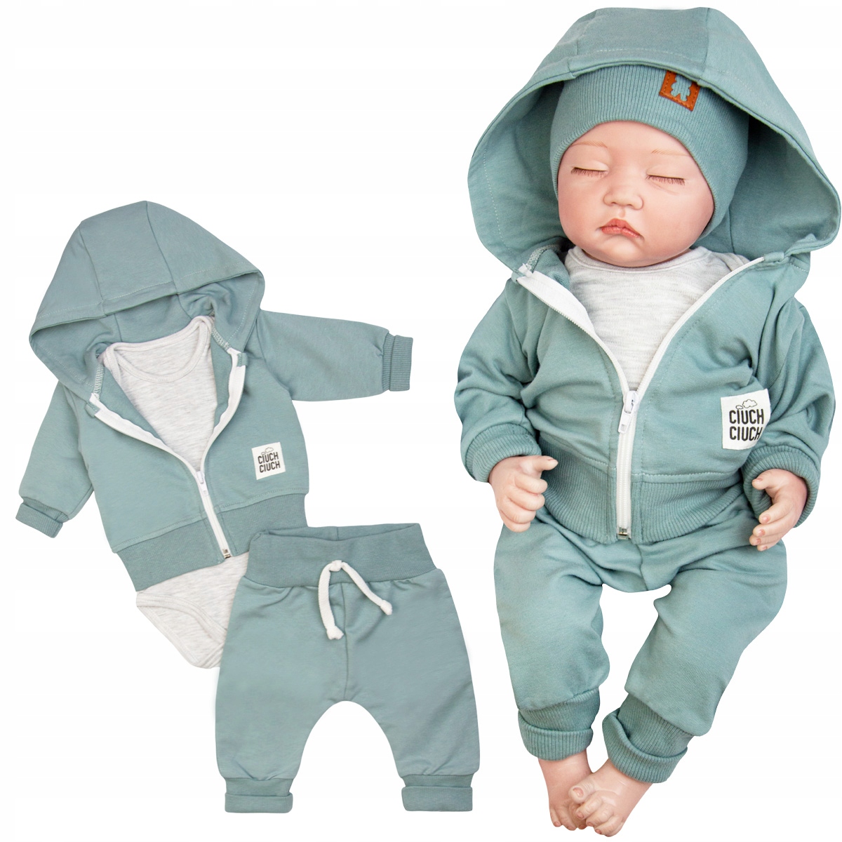KOMPLET NIEMOWLĘCY na prezent BODY SPODENKI BLUZA dla noworodka 3 cz ... KOMPLET NIEMOWLĘCY na prezent BODY SPODENKI BLUZA dla noworodka 3 cz ...