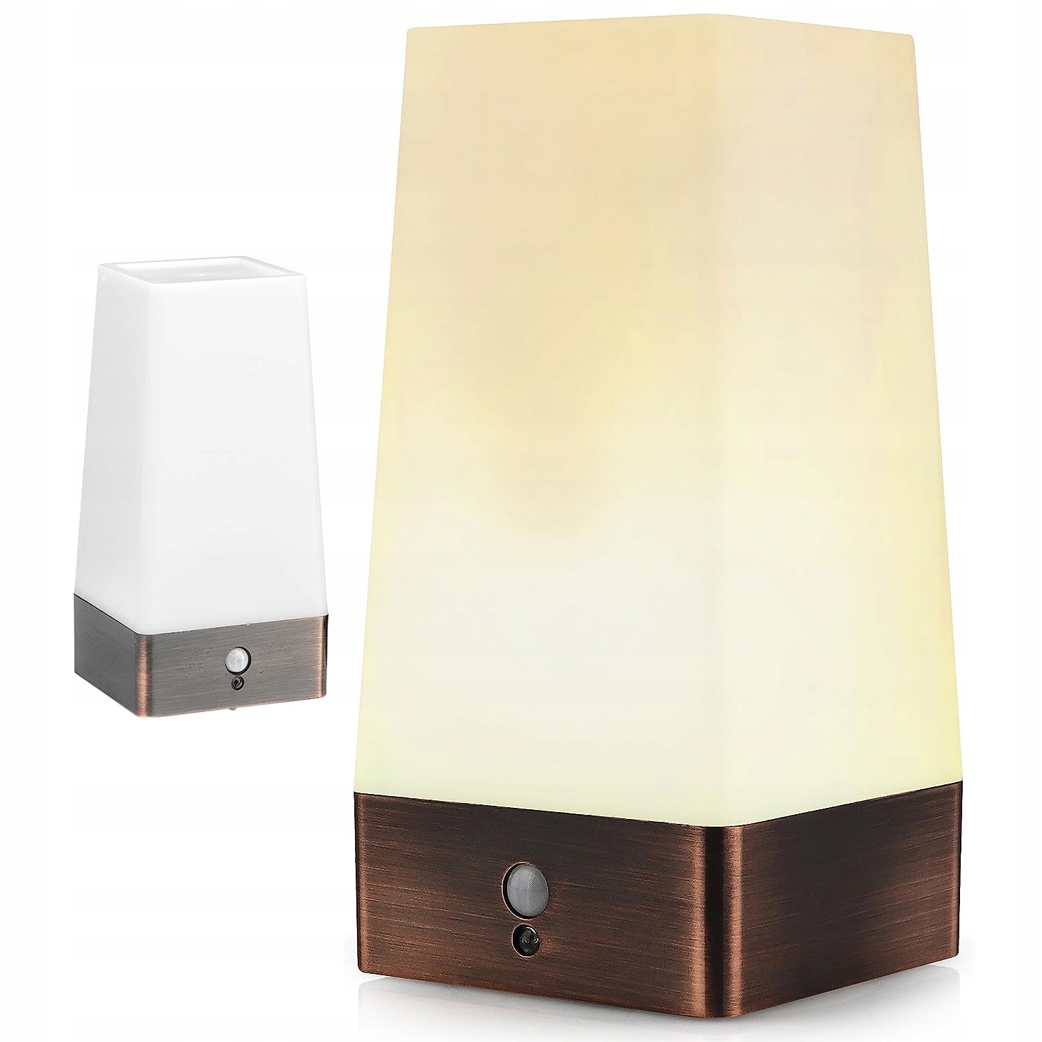 NOCNA LAMPKA LED Z CZUJNIKIEM RUCHU BEZPRZEWODOWA DO SYPIALNI (Lampka nocna LED z czujnikiem ...