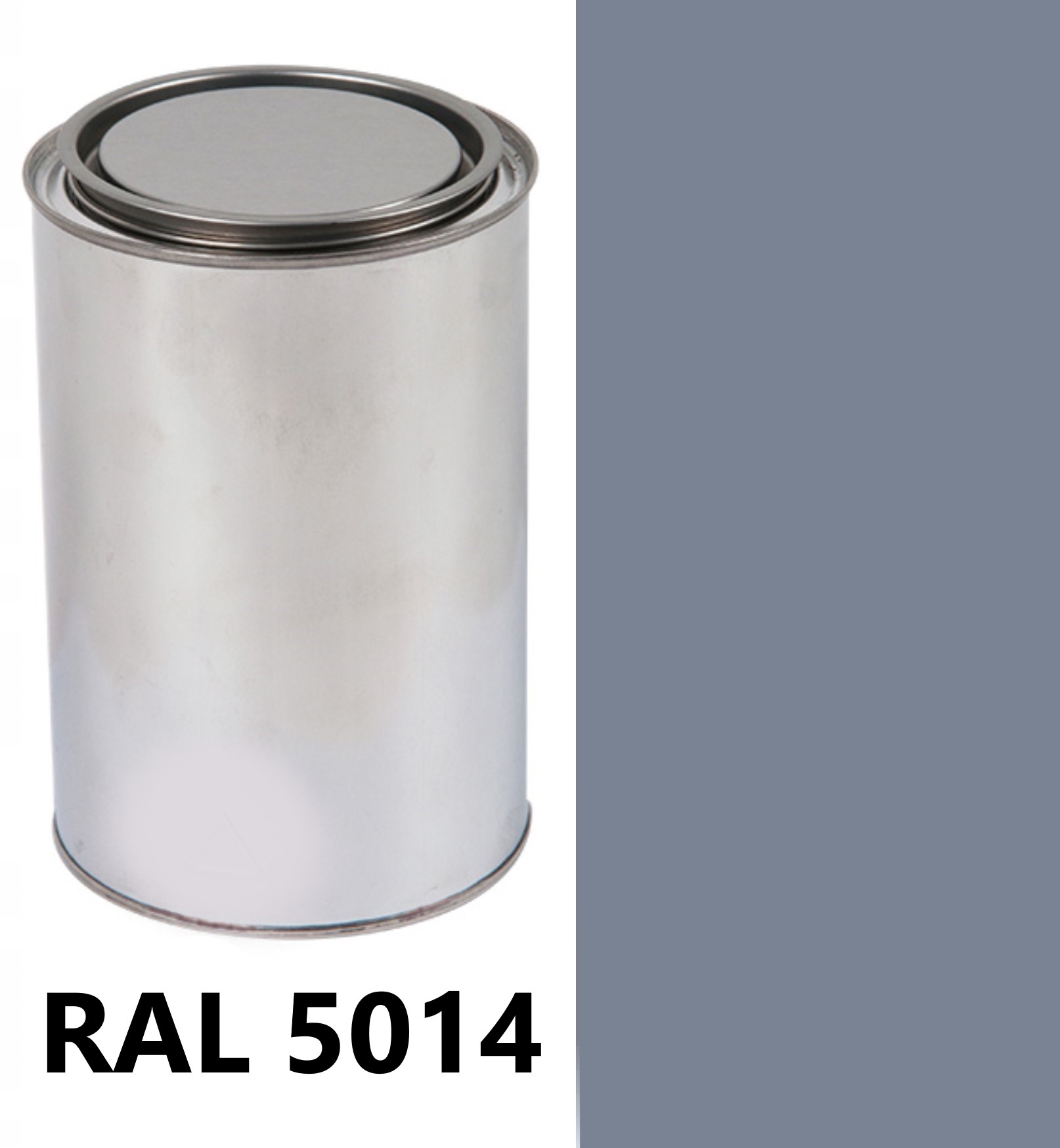 RAL 5014 WYSOKI POŁYSK FARBA ALKIDOWA NIEBIESKI GOŁĘBI LAKIER FARBA 1L ...