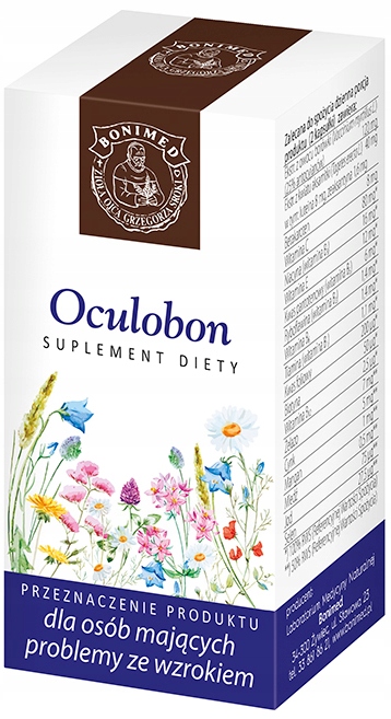 Suplement diety BONIMED borówka kapsułki 60 szt. (5906395039111) • Cena, Opinie • Wzrok ...