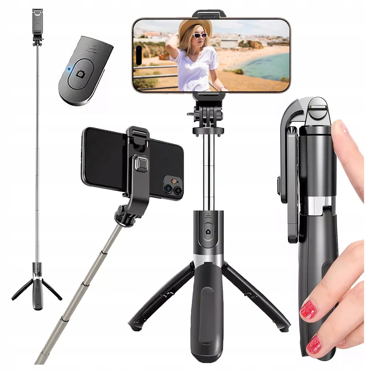 Iphone 14 Pro Selfie Stick - Niska cena na Allegro