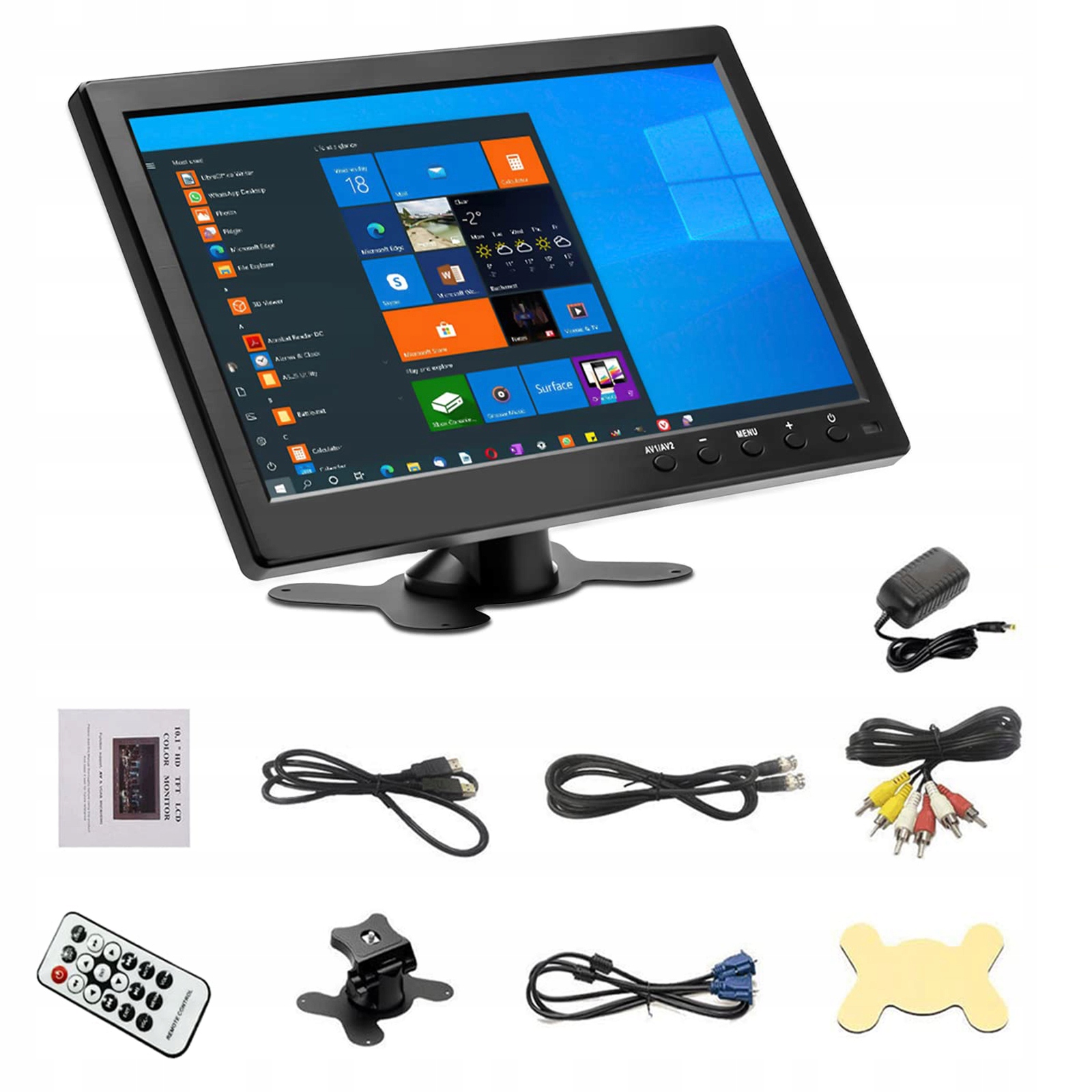 SAMOCHODOWY MONITOR LCD HD 10,1'' HDMI/BNC/VGA/AV - Sklep, Opinie, Cena ...