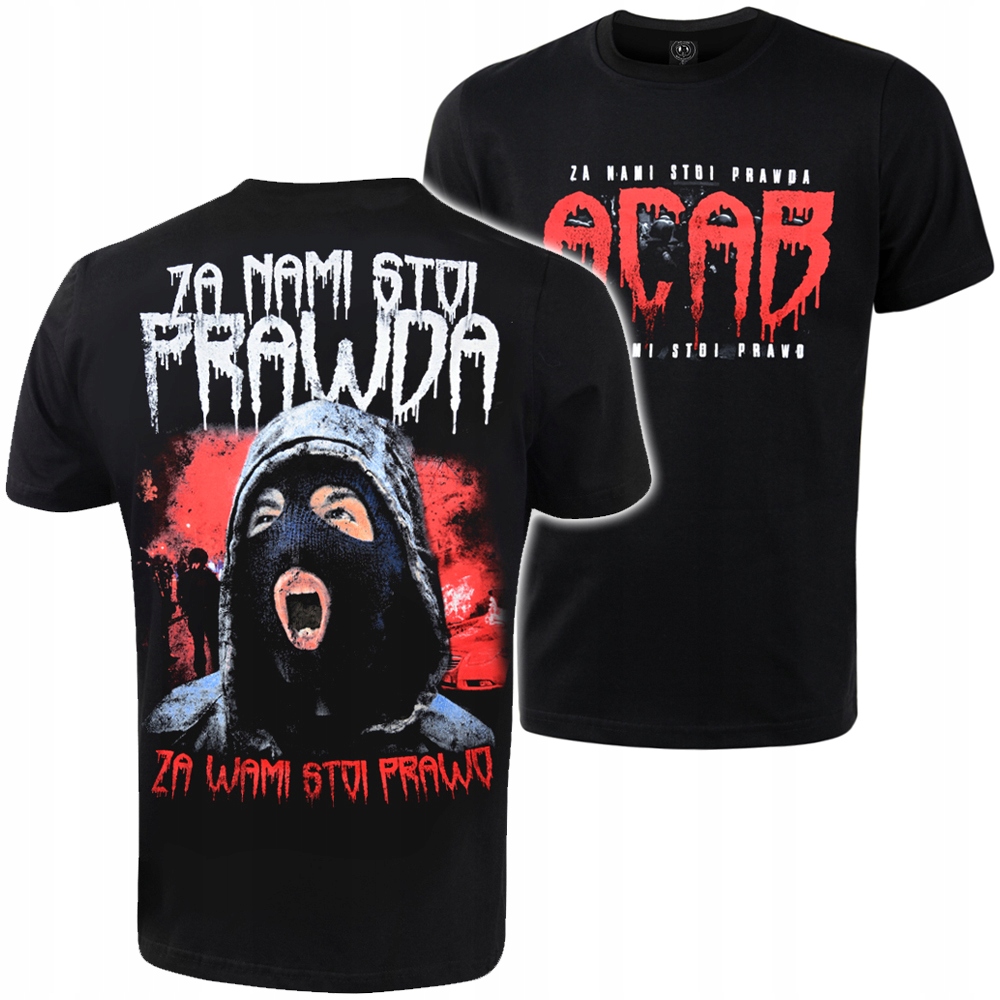 CHWDP ACAB Hooligans szurkolói póló, L-es méret, (5906068931292) • Ár ...