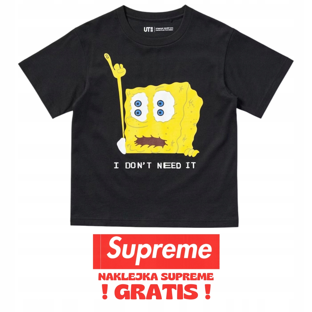 Uniqlo X Cpfm Spongebob - Niska cena na Allegro