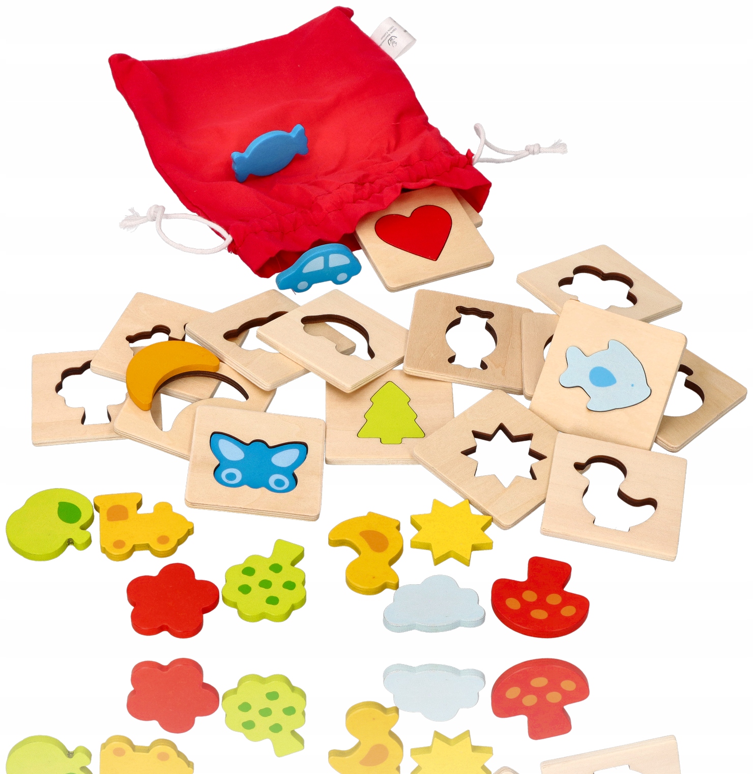 Goki Memo Dotykowe Kształty (4013594569682) • Cena, Opinie • Drewniane ...