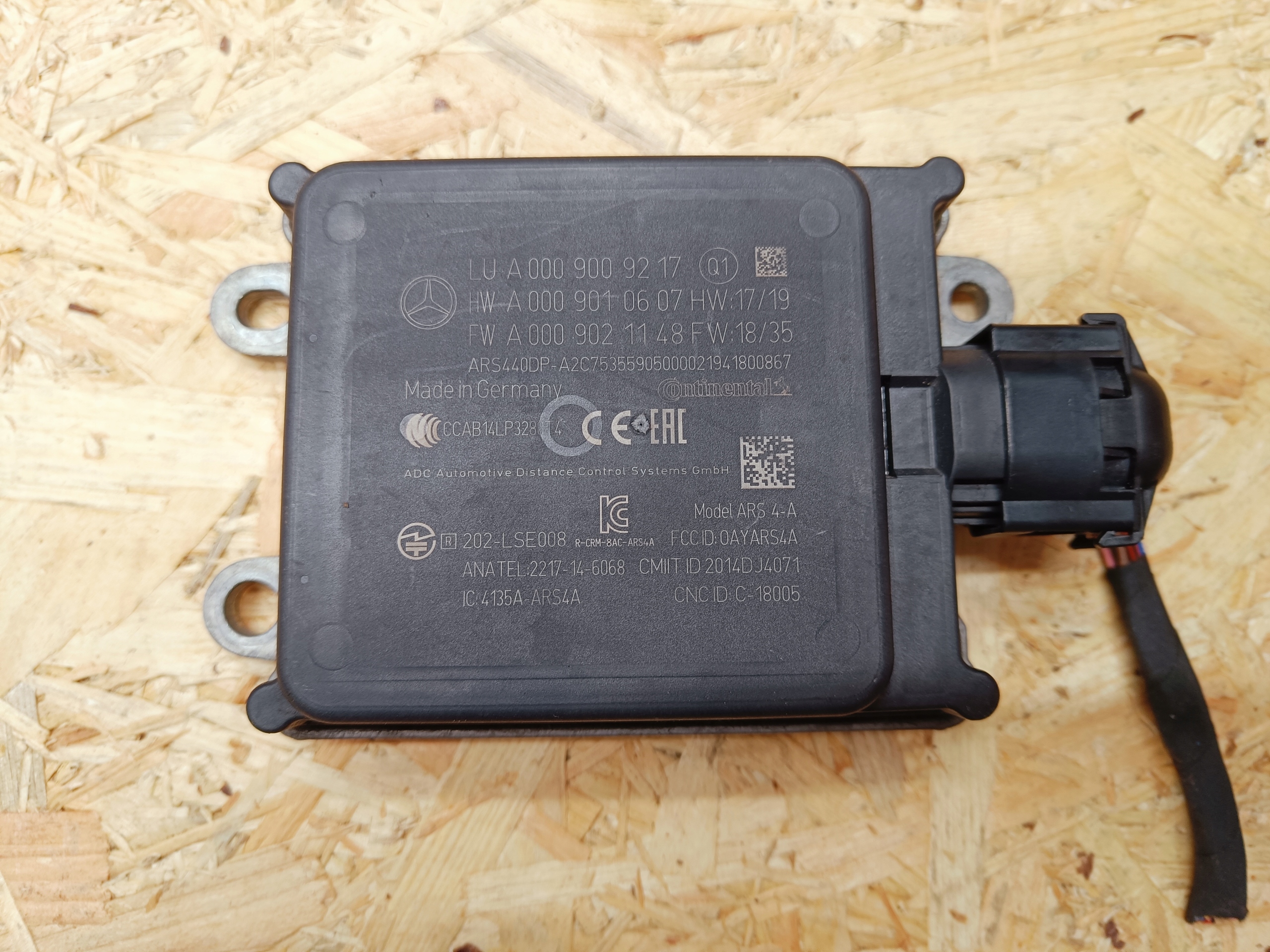 MERCEDES W257 W213 RADAR SENSOR ACC DISTRONIC a0009009217 za 819 zł z ...