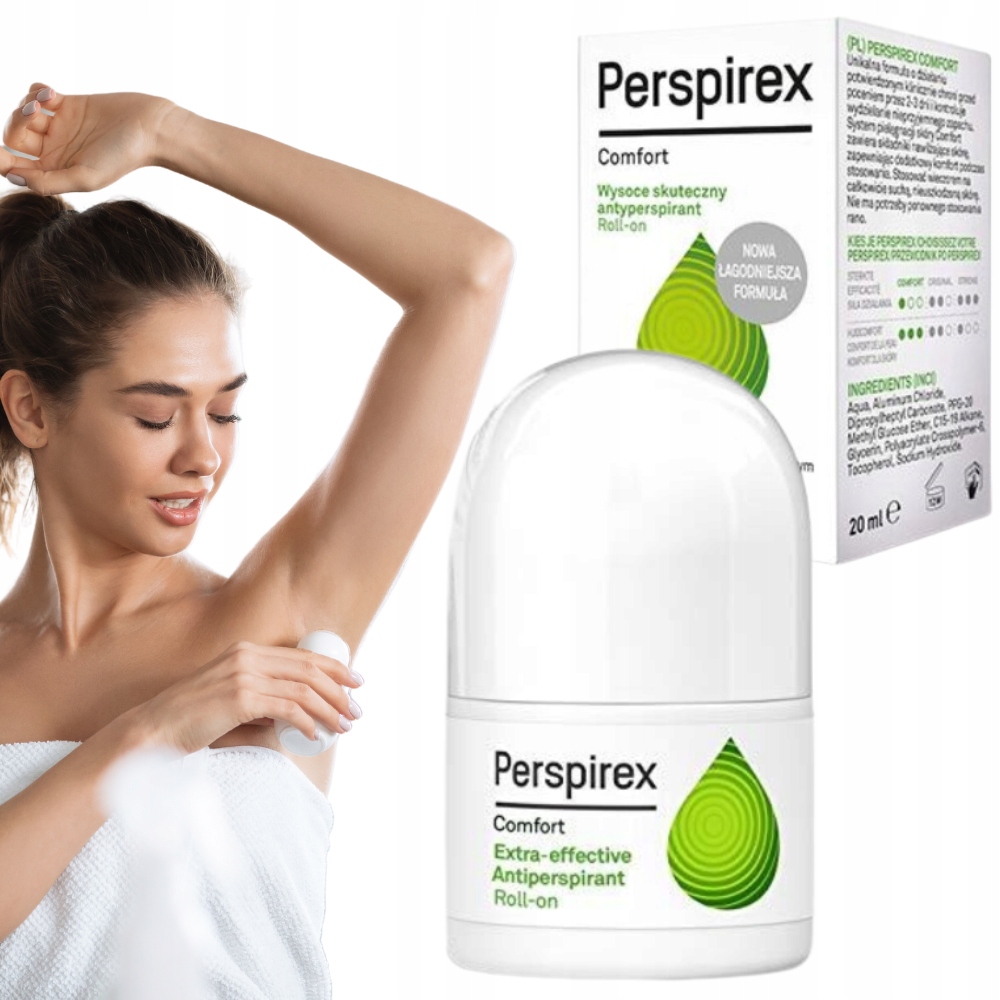 PERSPIREX Comfort antiperspirant roll-on 20 ml pre citlivú pokožku za 7 ...