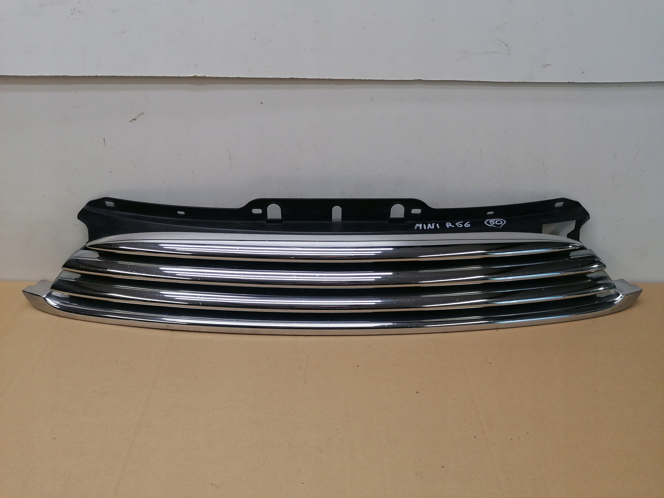 GRILL ATRAPA CHROM MINI COOPER R56 06-10 160844-01 166149-10 za 230 zł ...