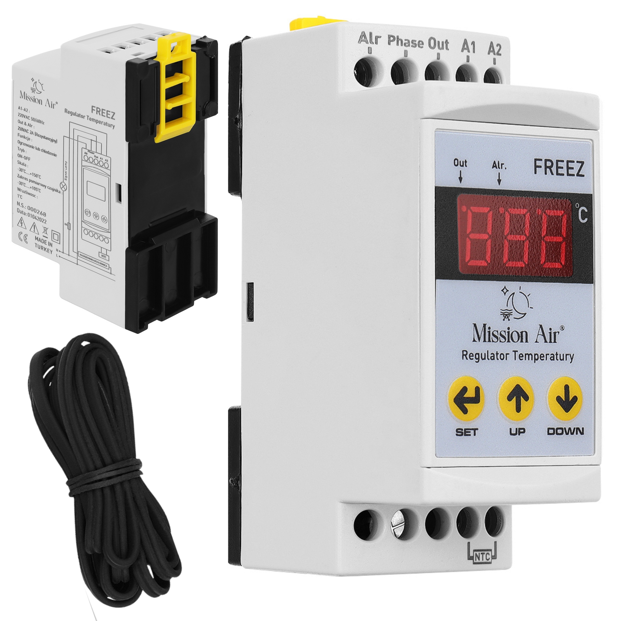 Izbový regulátor Mission Air Sterownik systemów przeciwoblodzeniowych ...