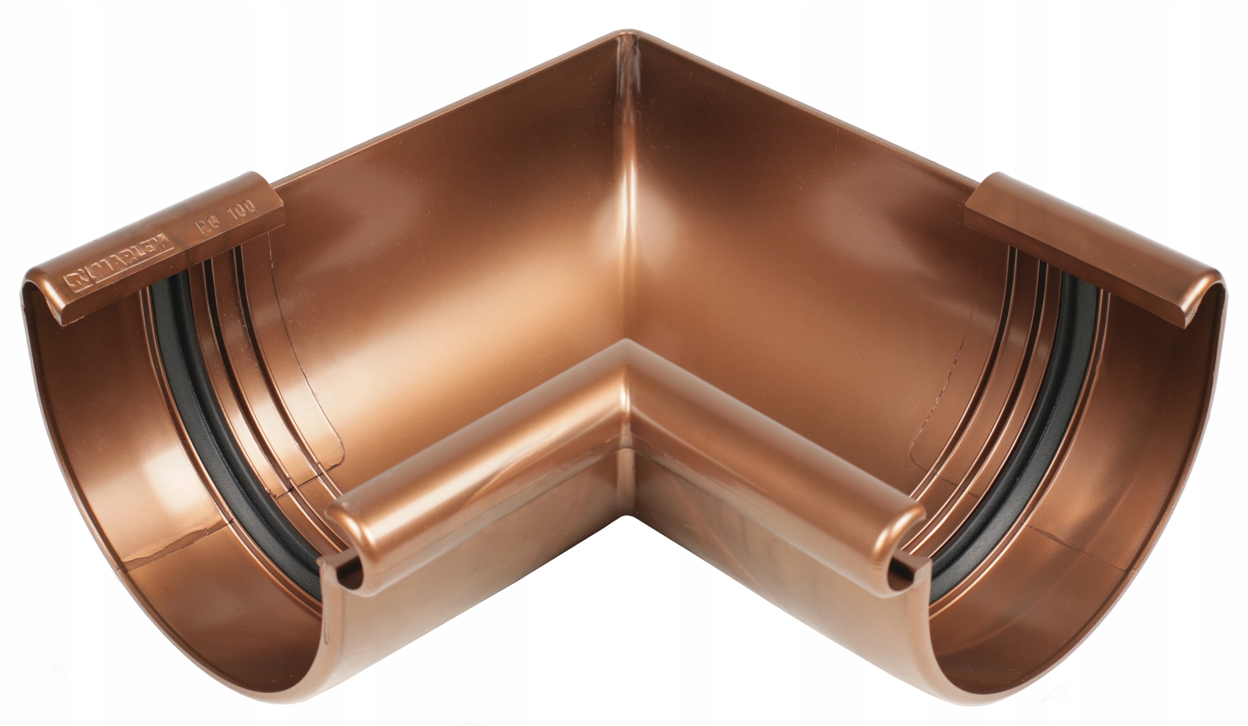 Rynny Marley Rynna 75 ŁUK WEWN Kolor Miedziany (4002644805436) • Cena ...