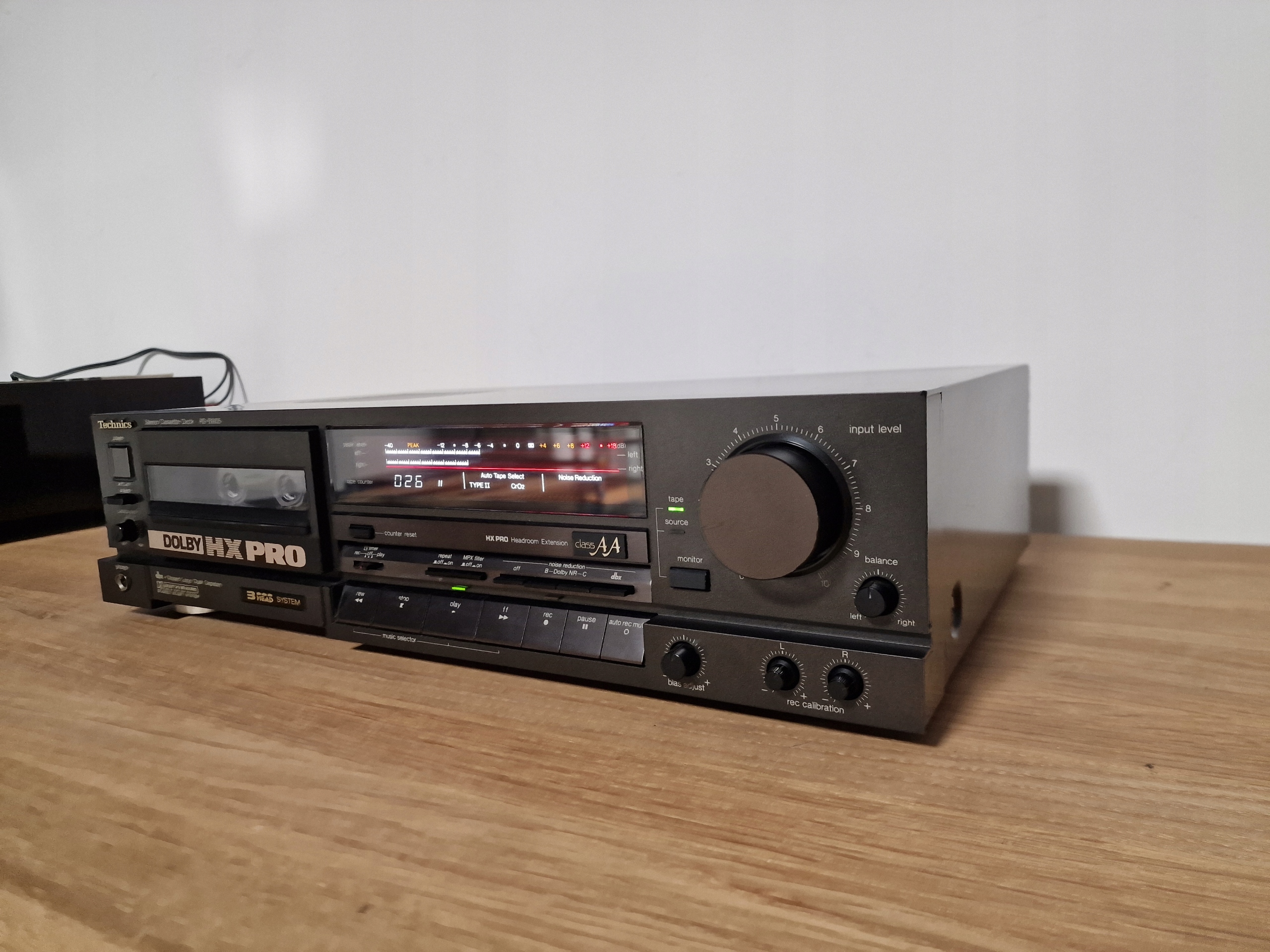 TECHNICS RS-B905 MAGNETOFON DECK JEDNOKASETOWY TOPOWY MODEL UNIKATOWY ...