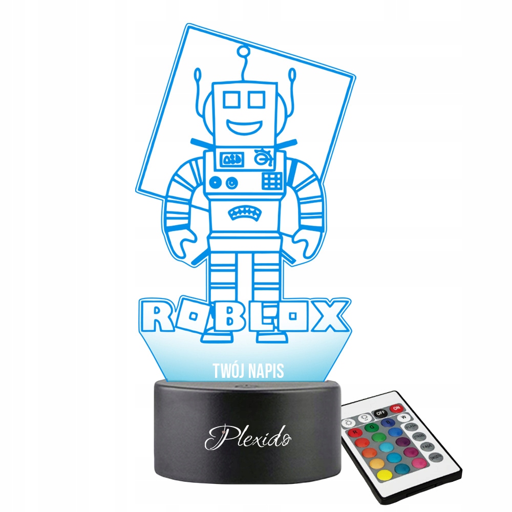 Lampka Nocna 3D LED Roblox (5903457150593) • Cena, Opinie • Lampki ...