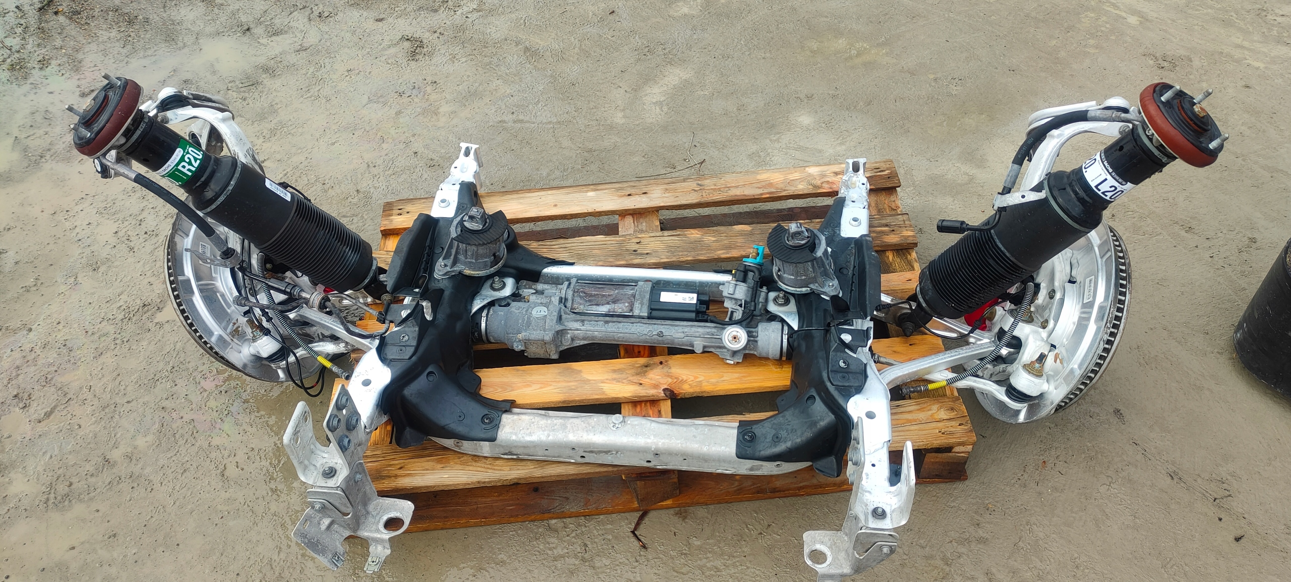 MERCEDES SL W231 63 AMG SANKI WÓZEK KOŁYSKA PRZÓD A231620015 za 5499 zł ...