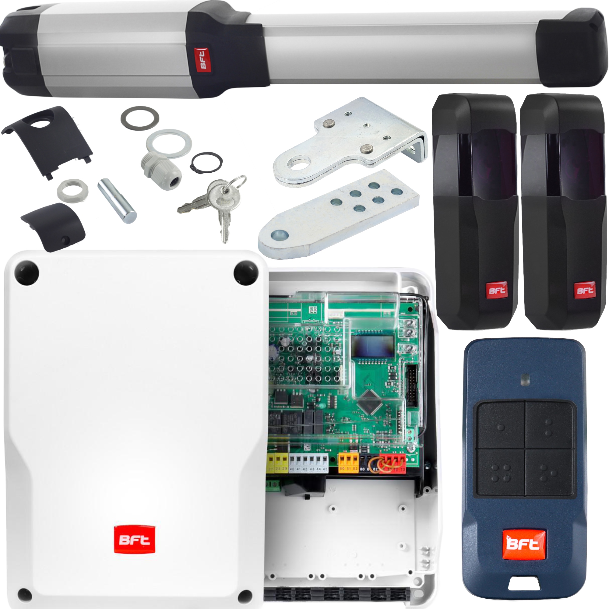 Zestaw BFT PHOBOS BT B25 do bram 1- skrzydłowych (R935313 00004) • Cena ...