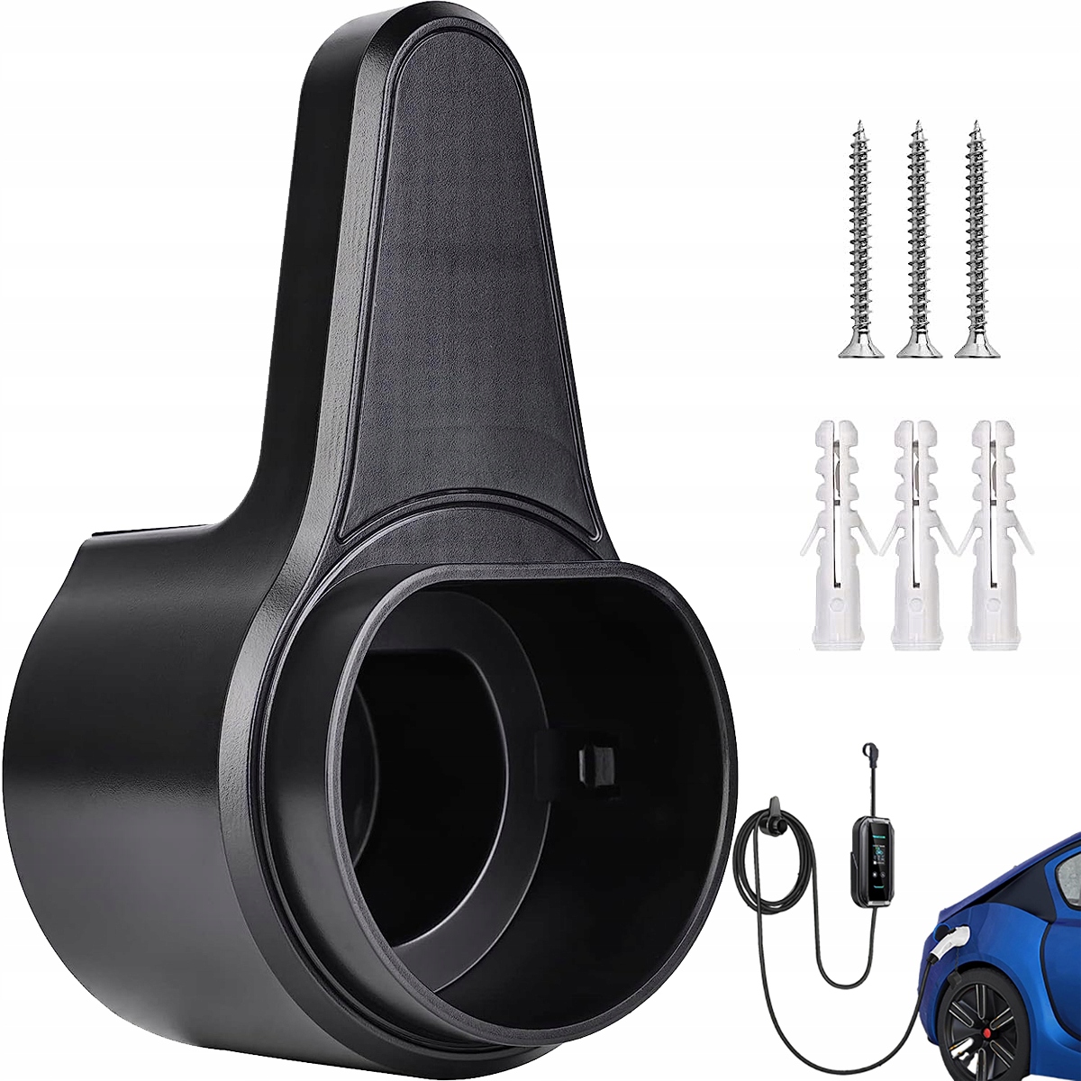 DRŽÁK KABELU PRO WALLBOX VĚŠÁK TYP 2 EV ZÁSUVKA za 148 Kč - Allegro