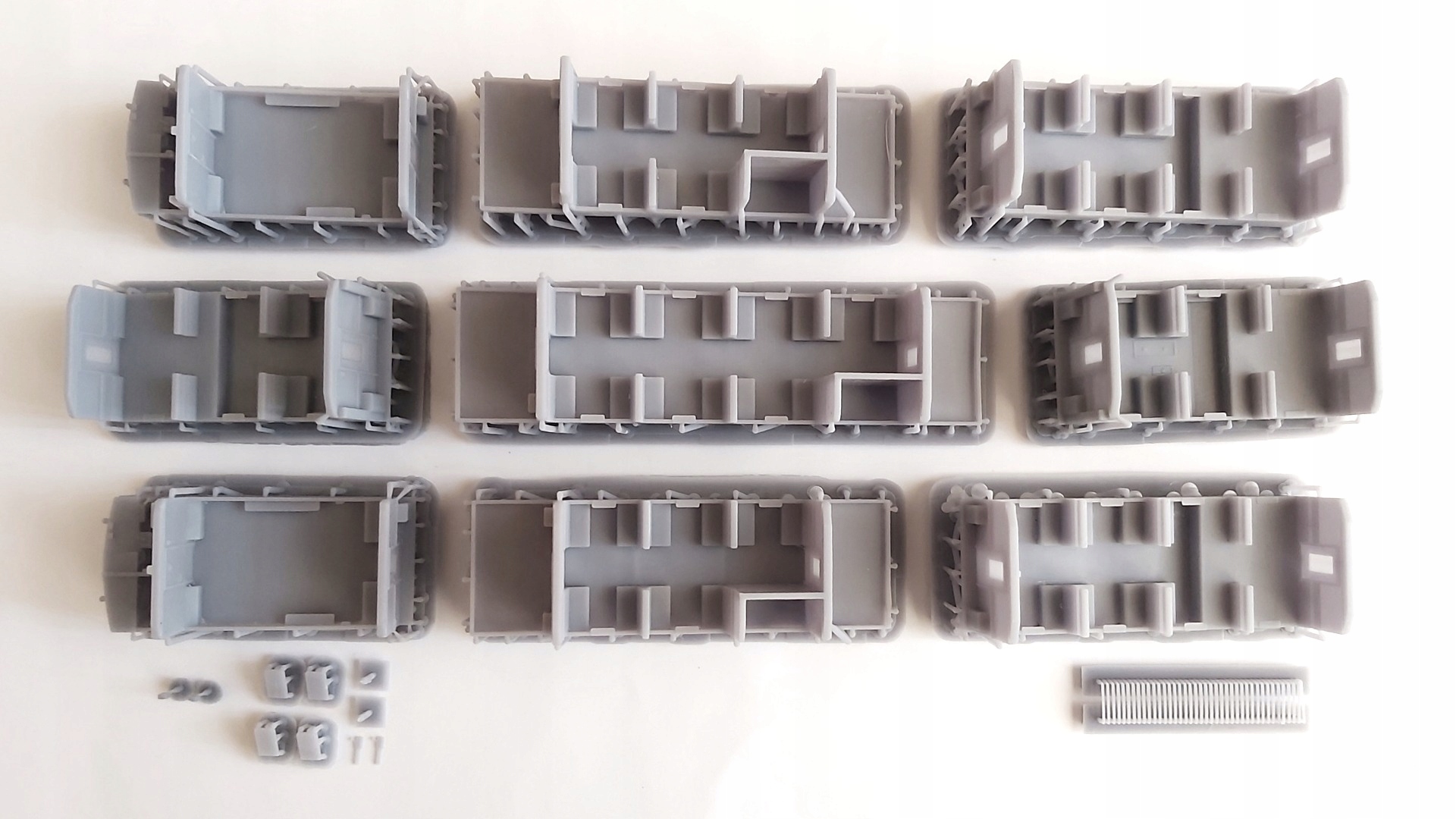 PKP EN57 - EN57 1901 SZCZEGÓŁOWY KOMPLET WNĘTRZ H0 • Cena, Opinie ...