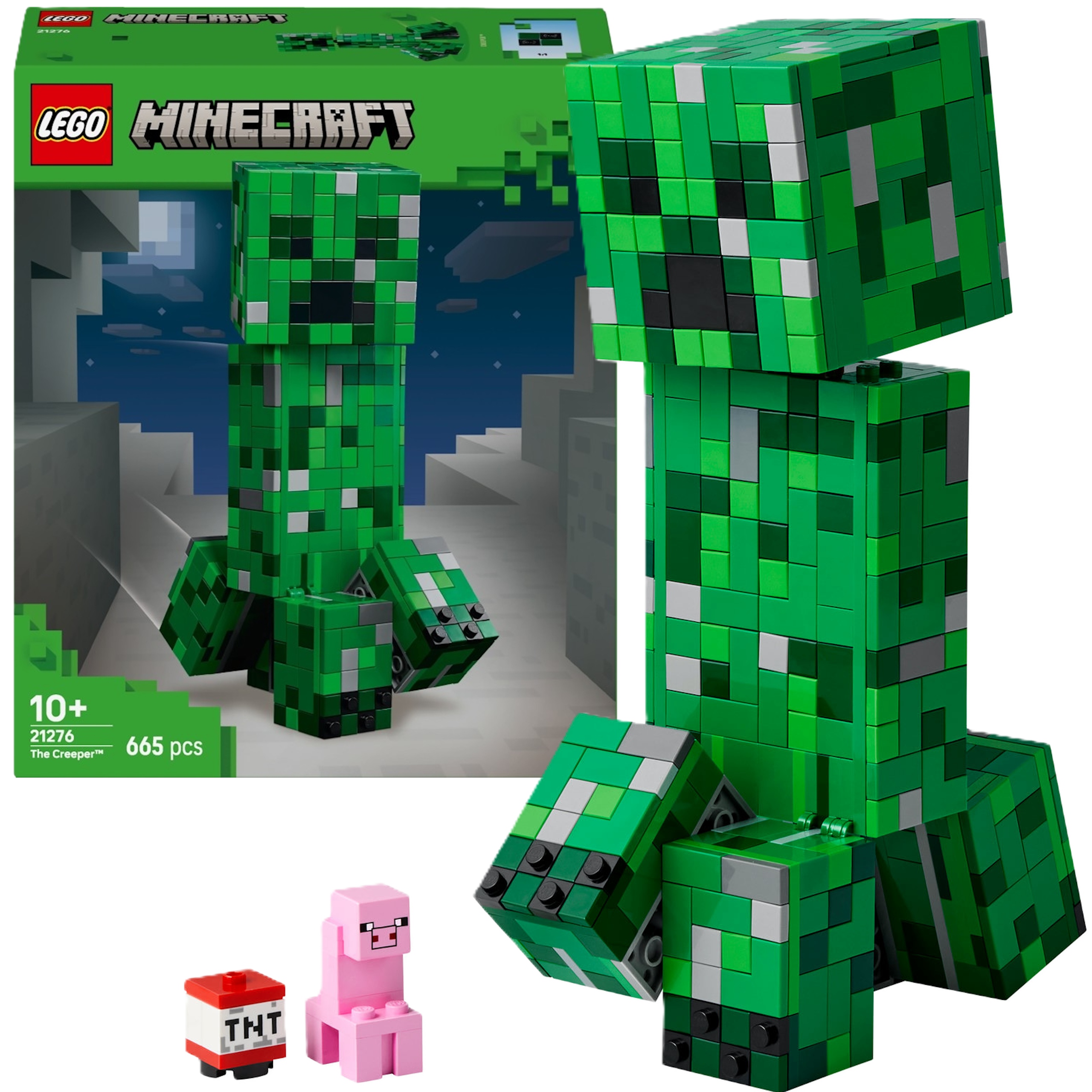 LEGO MINECRAFT CREEPER ZESTAW DO BUDOWANIA PREZENT NA ŚWIĘTA • Cena ...
