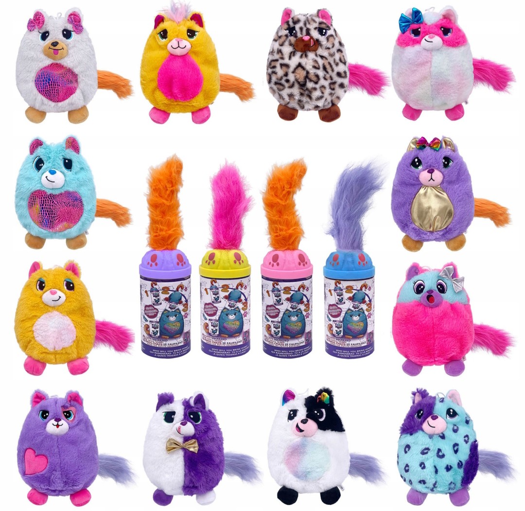 PLUSZAK NIESPODZIANKA MISFITTENS GET MEOWT (885561039627) • Cena, Opinie • Zwierzątka ...