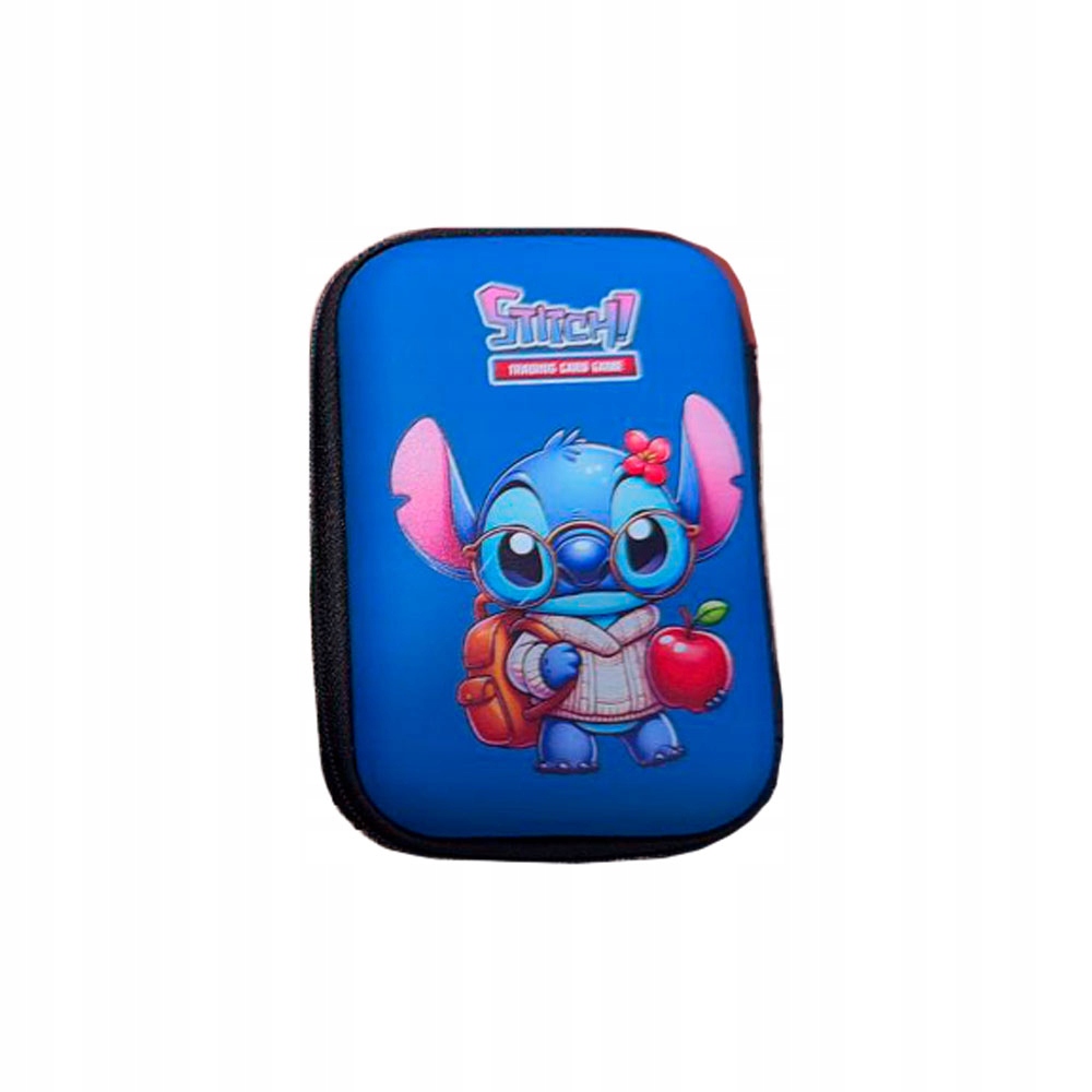 LILO & STITCH ETUI + 45 SZT KART KOLEKCJONERSKICH MEGA ZESTAW STICH ...