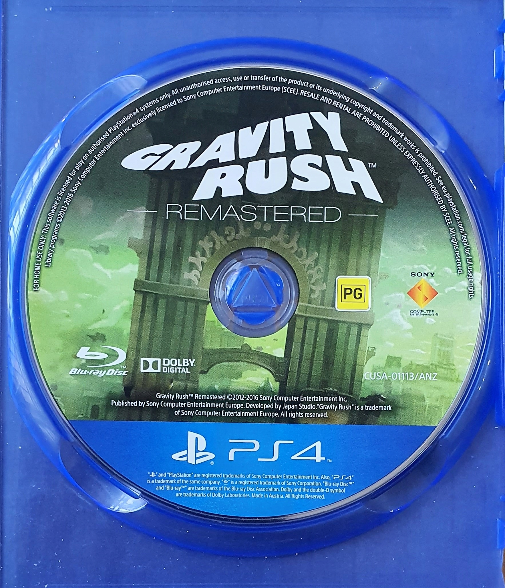 Gravity Rush Remastered PlayStation 4 (PS4) pudełkowa - Stan: Używany ...