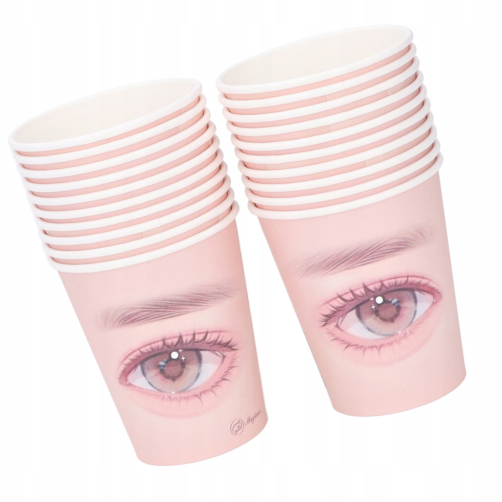 20 szt. Kubki papierowe do ćwiczeń przedłużania rzęs Jednorazowe KN ...