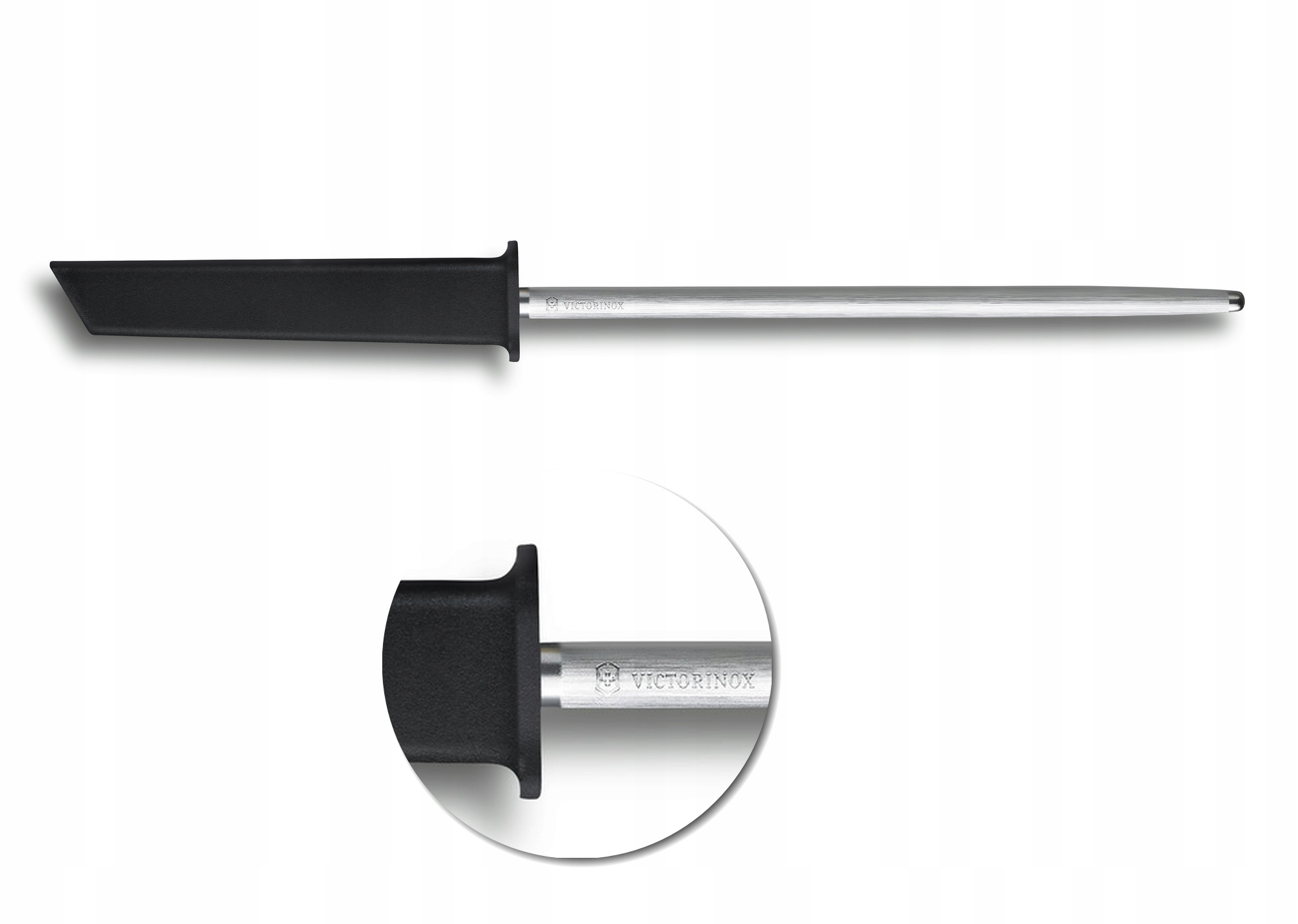 Victorinox 7.8306, ostrzałka stalowa, stalka, 23 cm, okrągła, Swiss ...