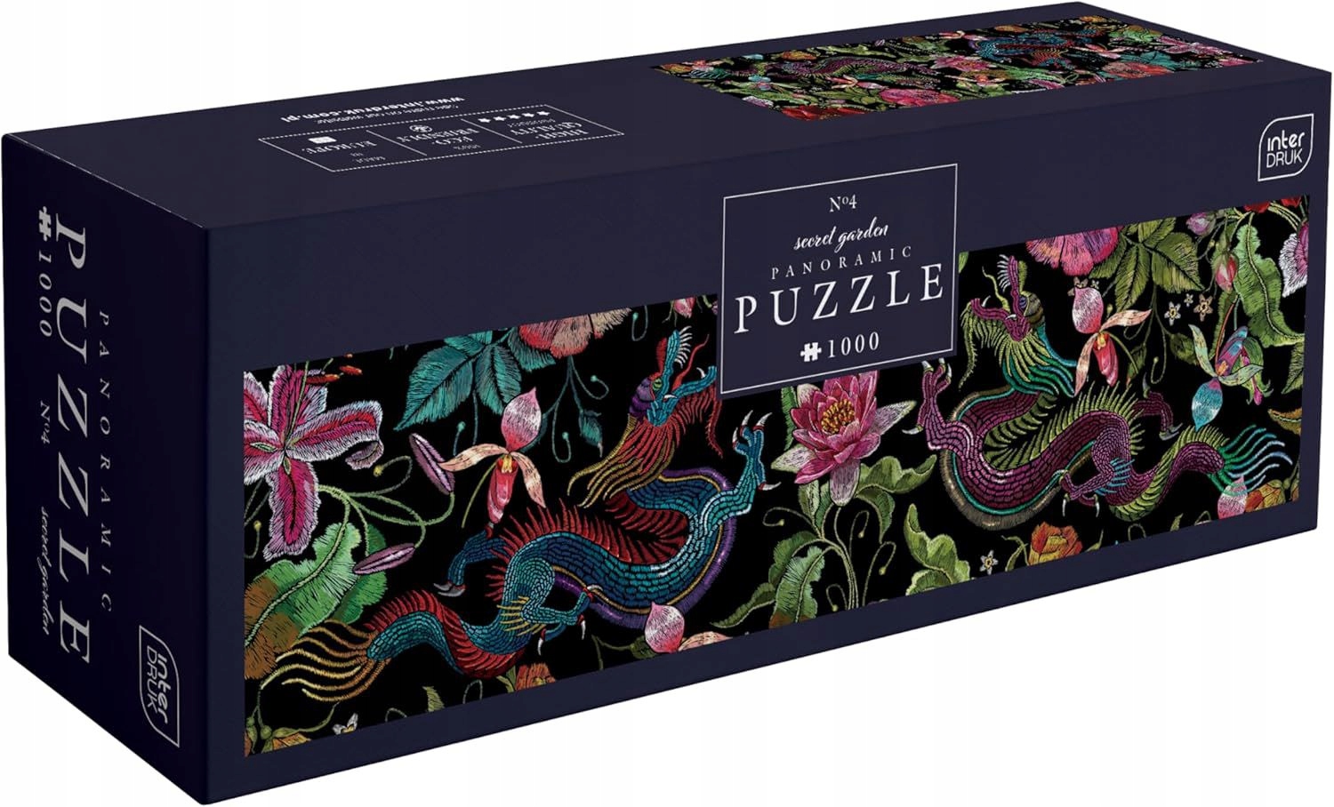 Interdruk Panoramiczne 1000 El. Secret Garden 4 [Puzzle] - Interdruk ...