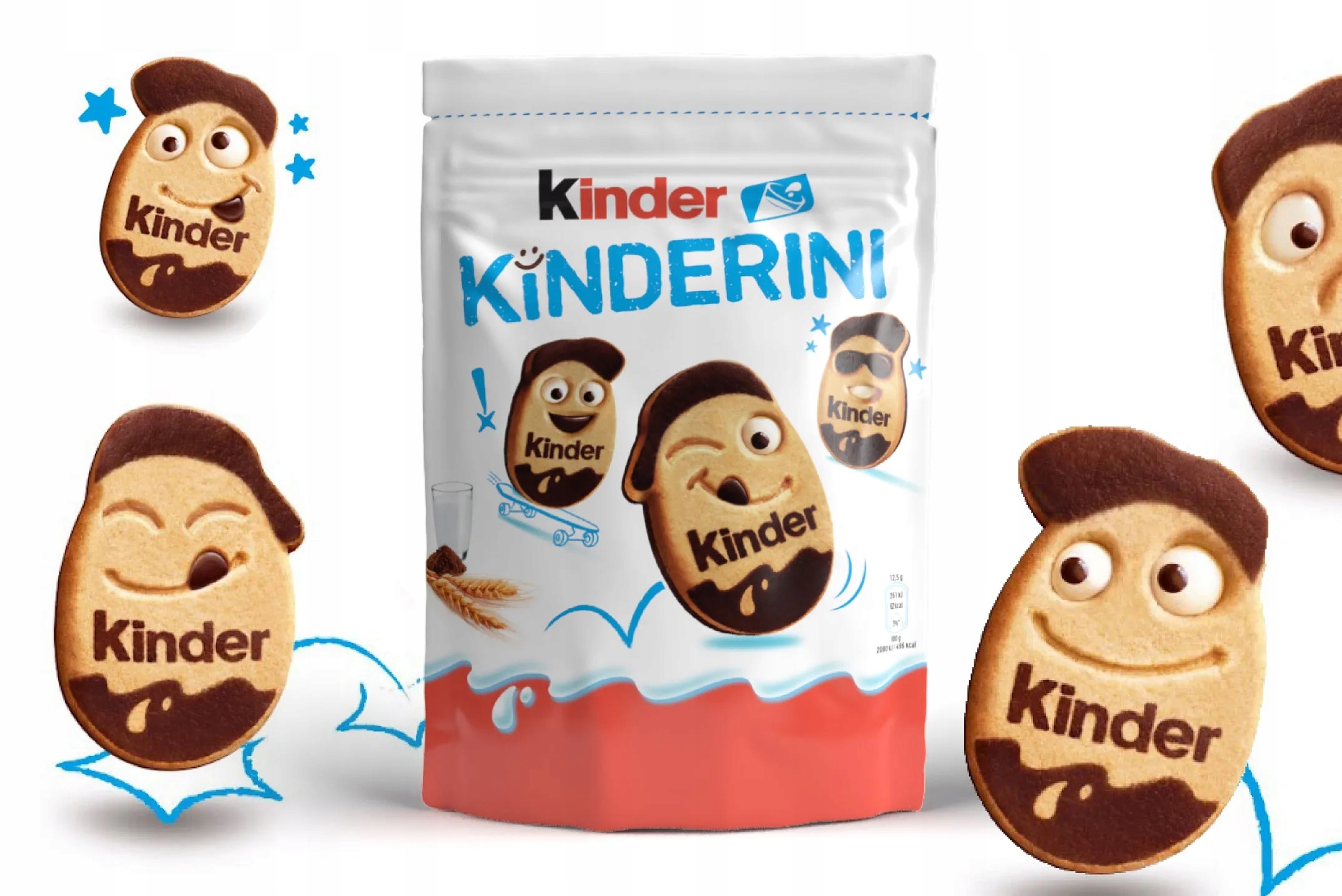 CIASTKO FERRERO KINDER KINDERINI 250g (8000500391228) • Cena, Opinie ...