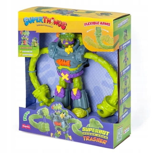 Super Zings Things SuperBot Trasher Power Arms 14824114970 - Allegro.pl