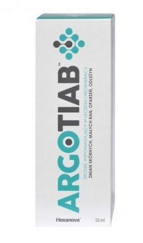 Argotiab 2% krem przeciw odparzeniom na rany ze srebrem 50 ml ...