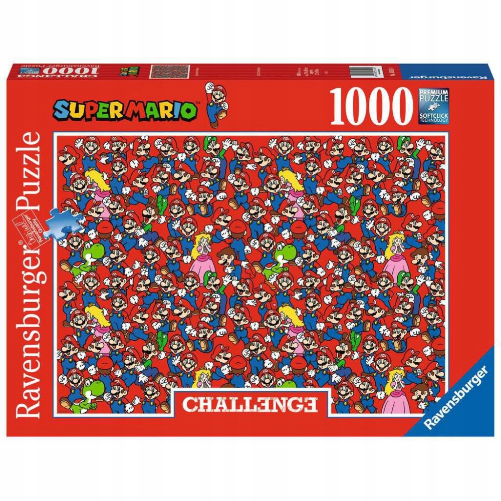 Super Mario Puzzle 1000 - Niska cena na Allegro