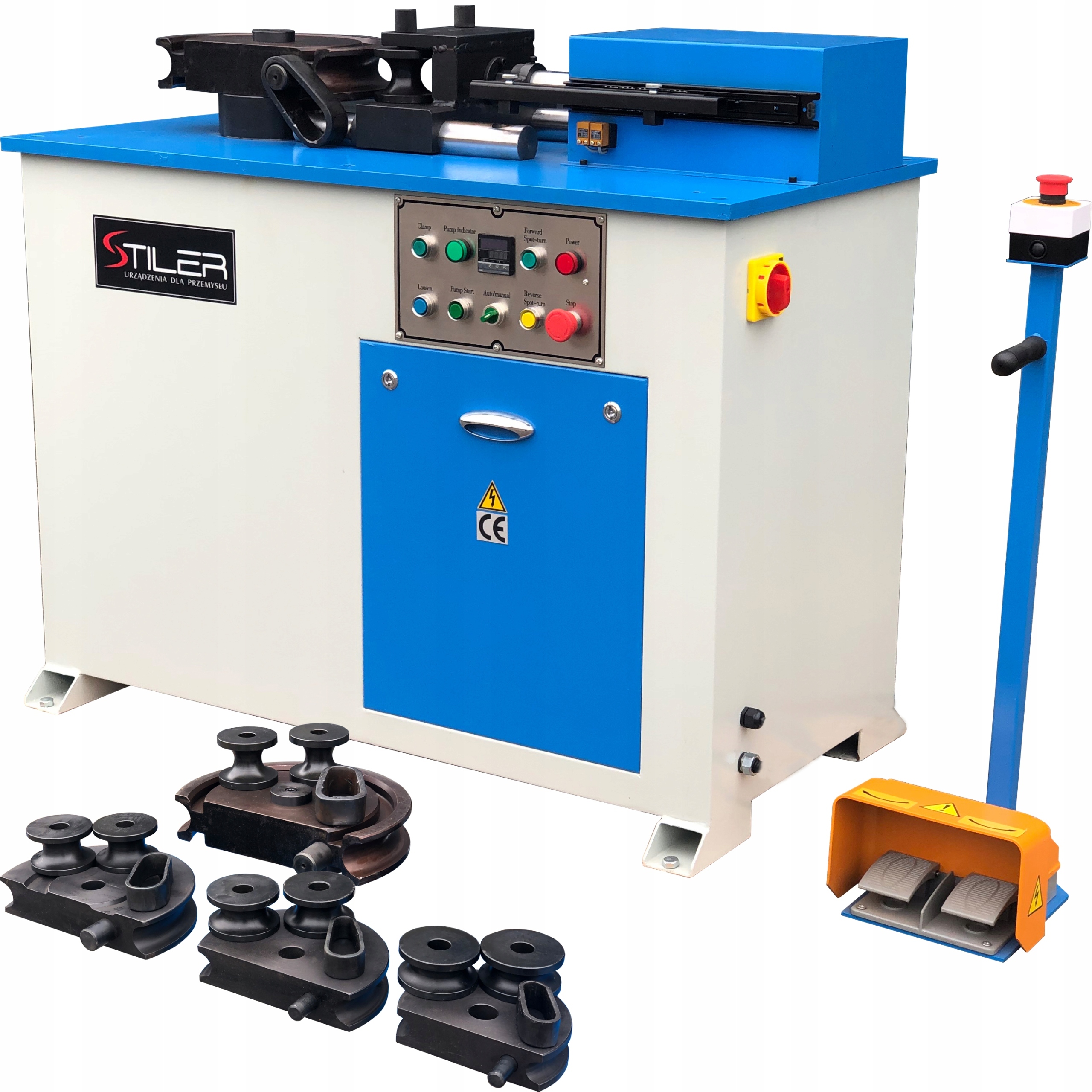 GIĘTARKA BEZTRZPIENIOWA DO RUR PROFILI + MATRYCE AUTOMAT 2,2KW ...