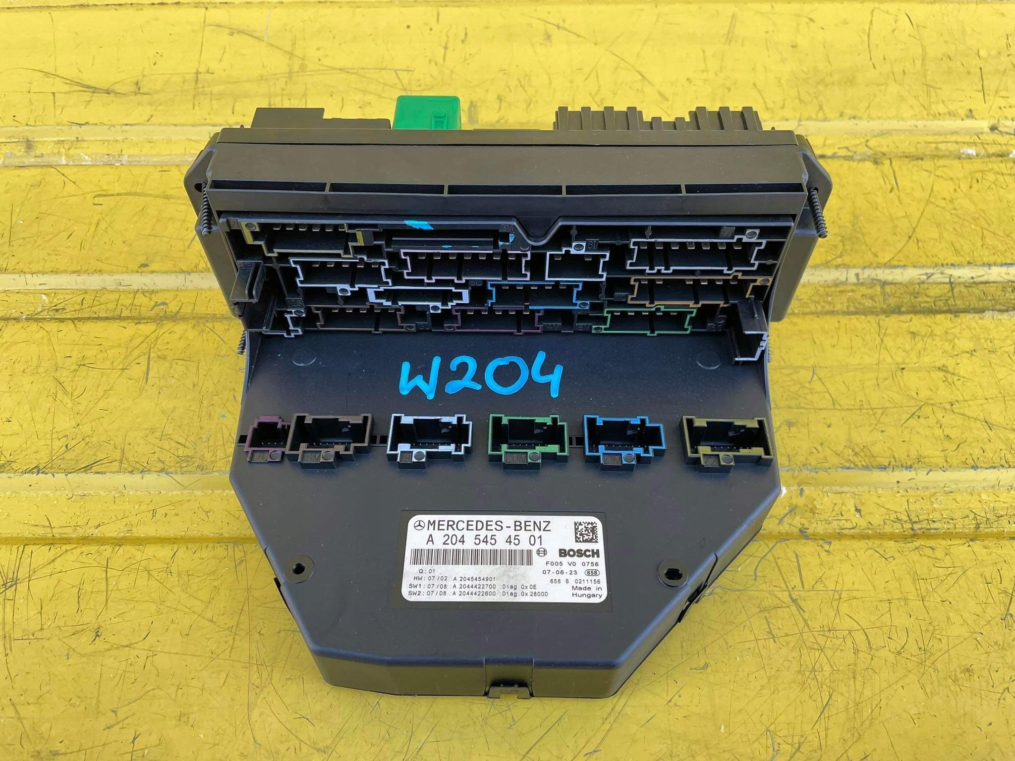 MERCEDES W204 MODUŁ SAM A2045454501 C-KLASA 204 A2045454501 REG2 za ...