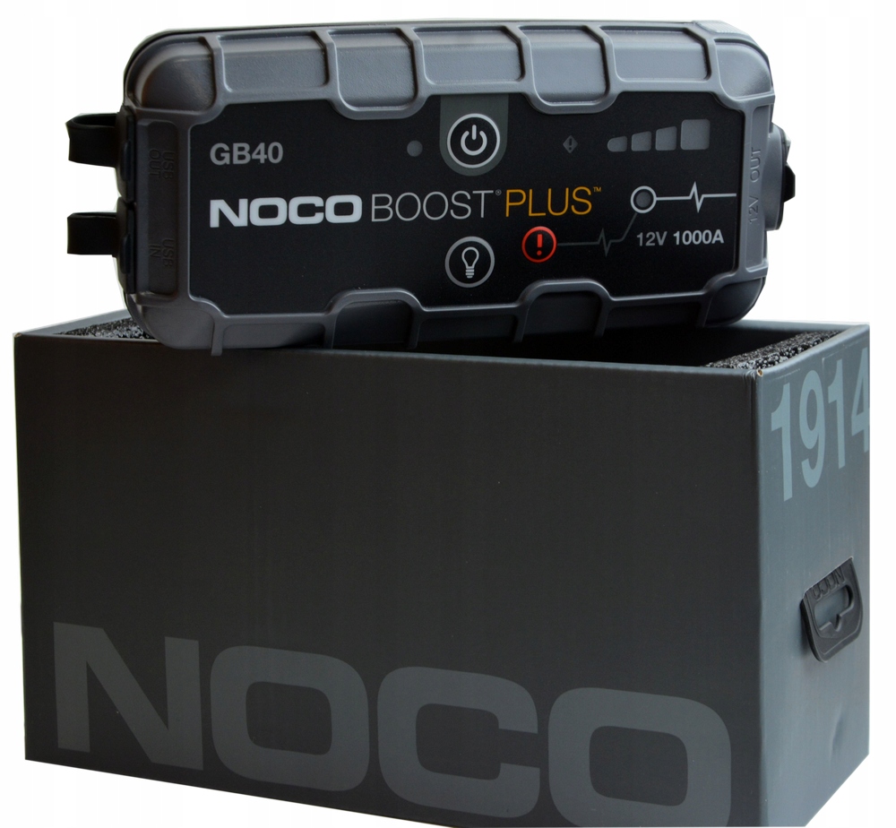 Noco GB40 Genius BOOST 1000A + бесплатное зарядное устройство купити на ...