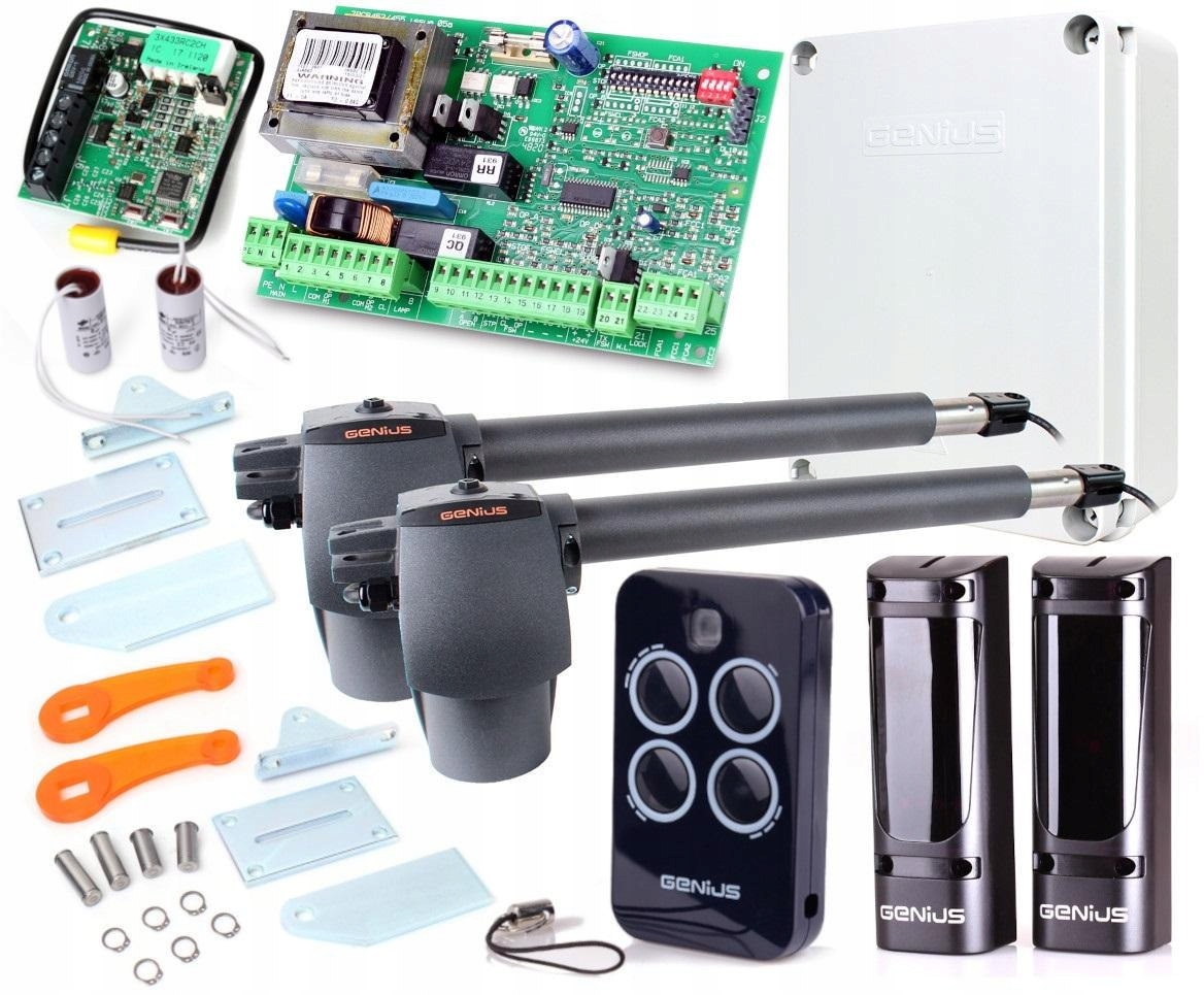 Zestaw Genius G-Bat 300 do bram 6m dwuskrzydłowych (8055195065435 ...