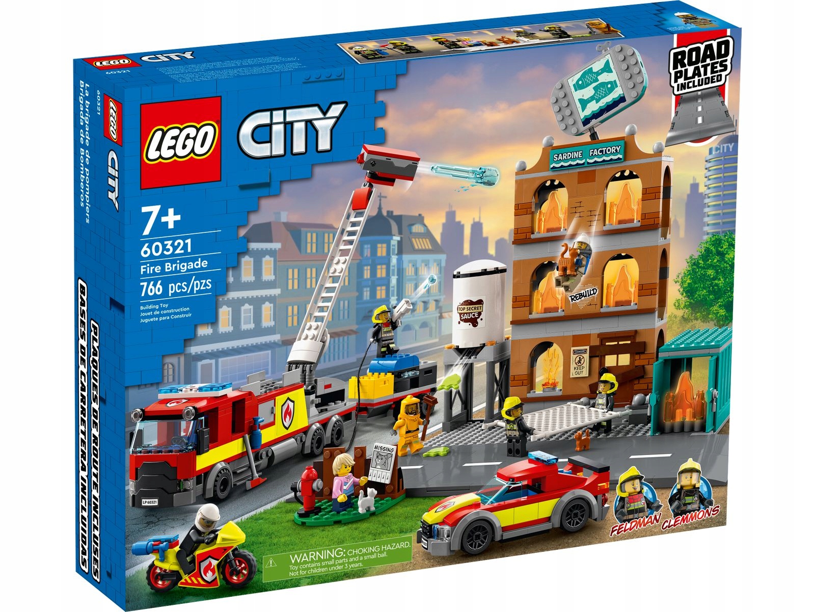LEGO CITY STRAŻ POŻARNA REMIZA 15141510655 - Allegro.pl