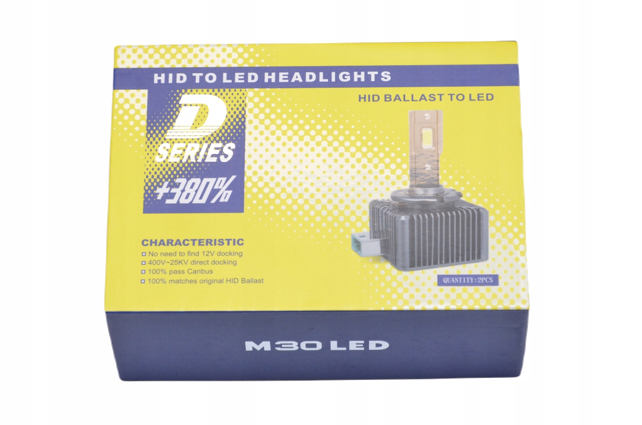 Żarniki Xenon LED D5S 2 szt CANBUS NOWE AUDI MOCNE 5904865400980 za 340.00PLN z Koluszki ...