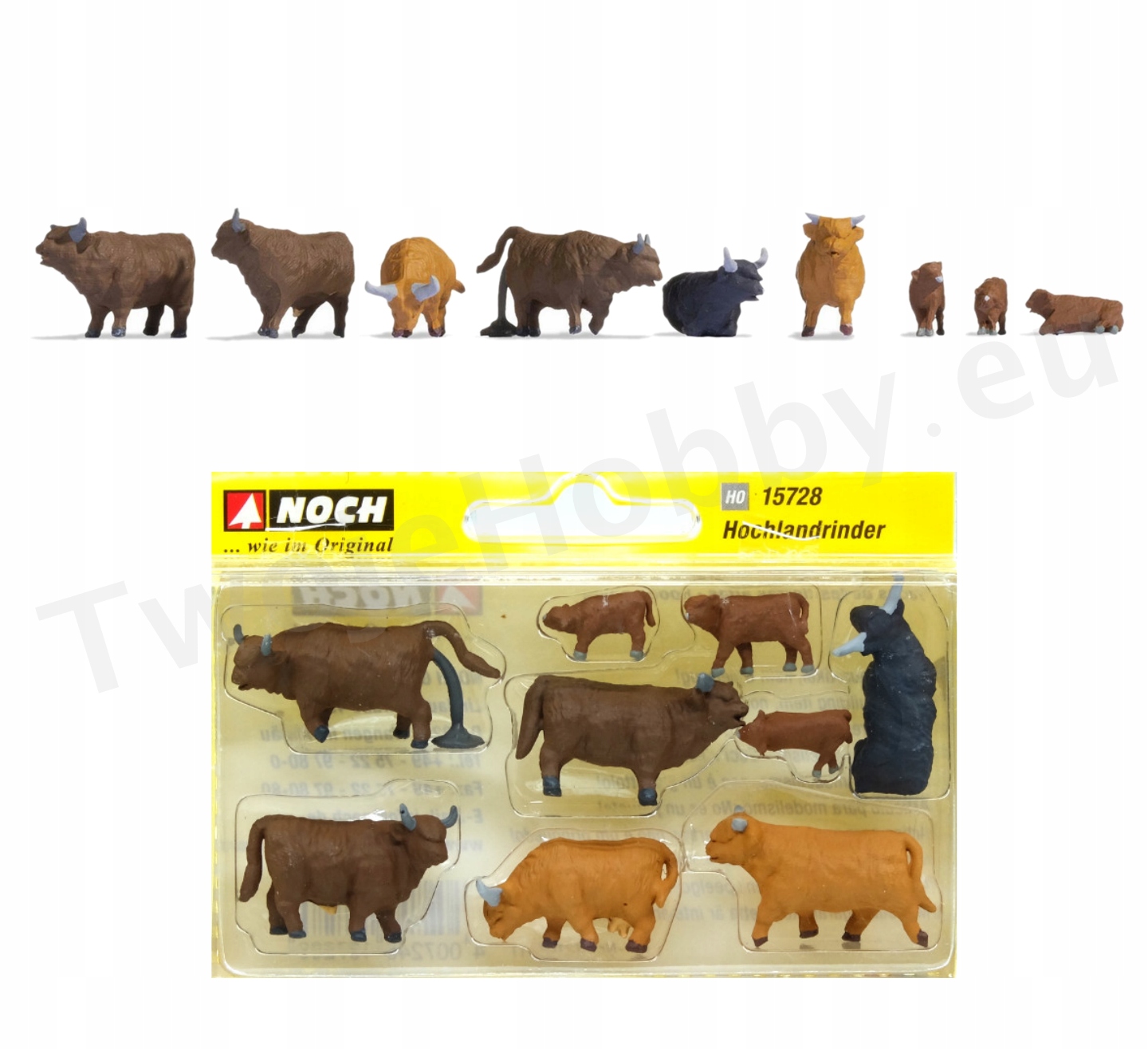 Noch 15728 , Bydło górskie , skala H0 13538424468 - Allegro.pl