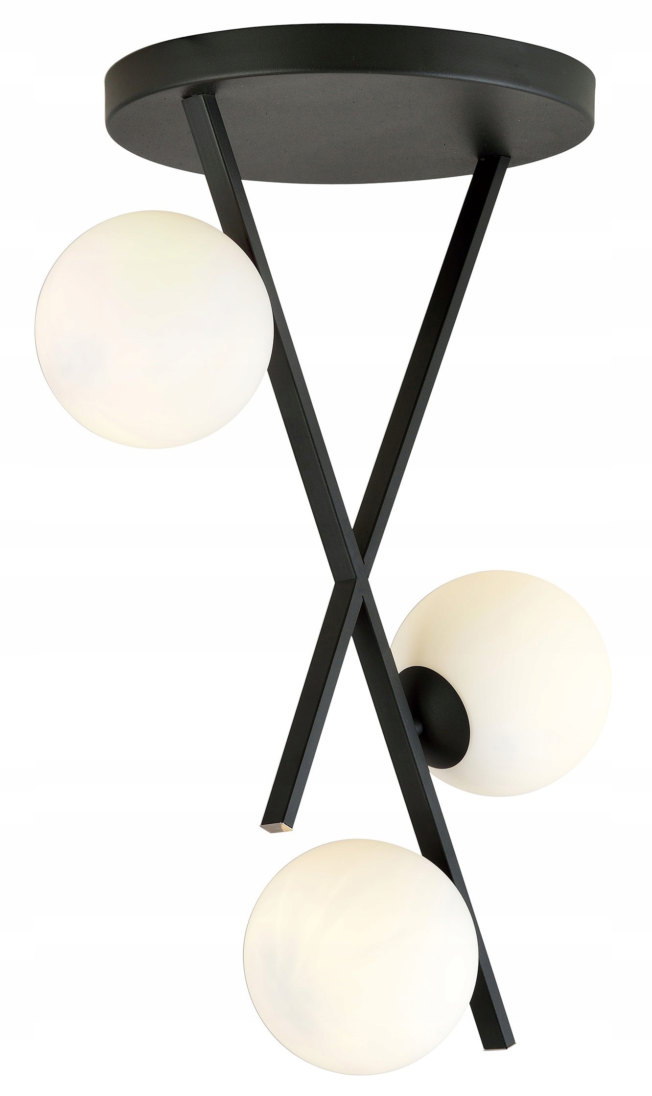 LAMPA SUFITOWA PLAFON ŻYRANDOL LOFT KULE 13966604160 - Allegro.pl