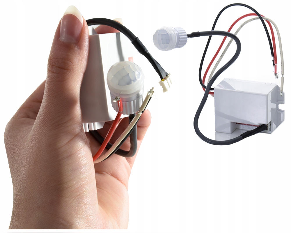 Czujnik ruchu Czujka zmierzchu sensor PIR mini 12V (CzujnikRuchu12v ... Czujnik ruchu Czujka zmierzchu sensor PIR mini 12V (CzujnikRuchu12v ...