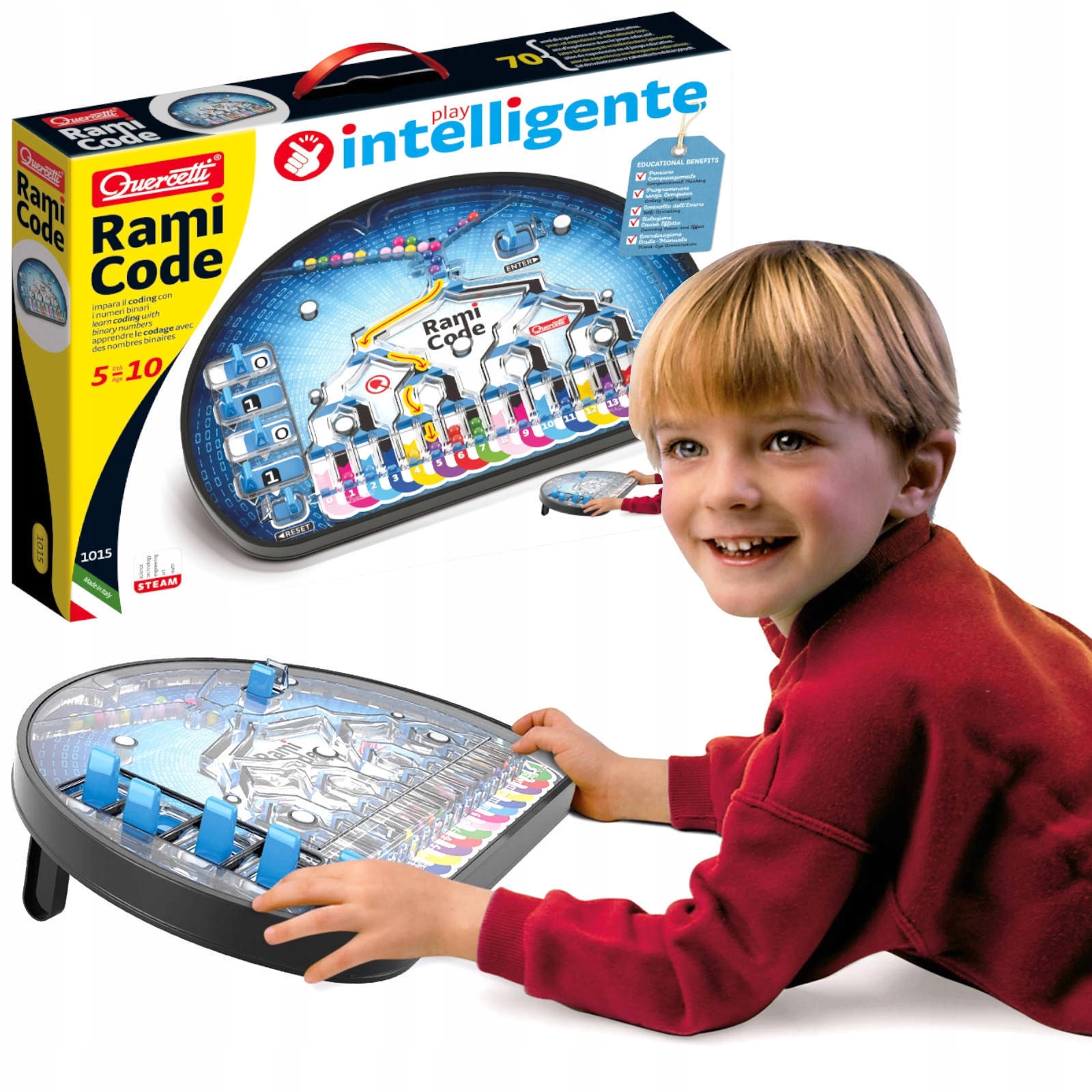 Zestaw Quercetti 1015 Rami Code (8007905010150) • Cena, Opinie • Zabawki logiczne 13326118591 ...