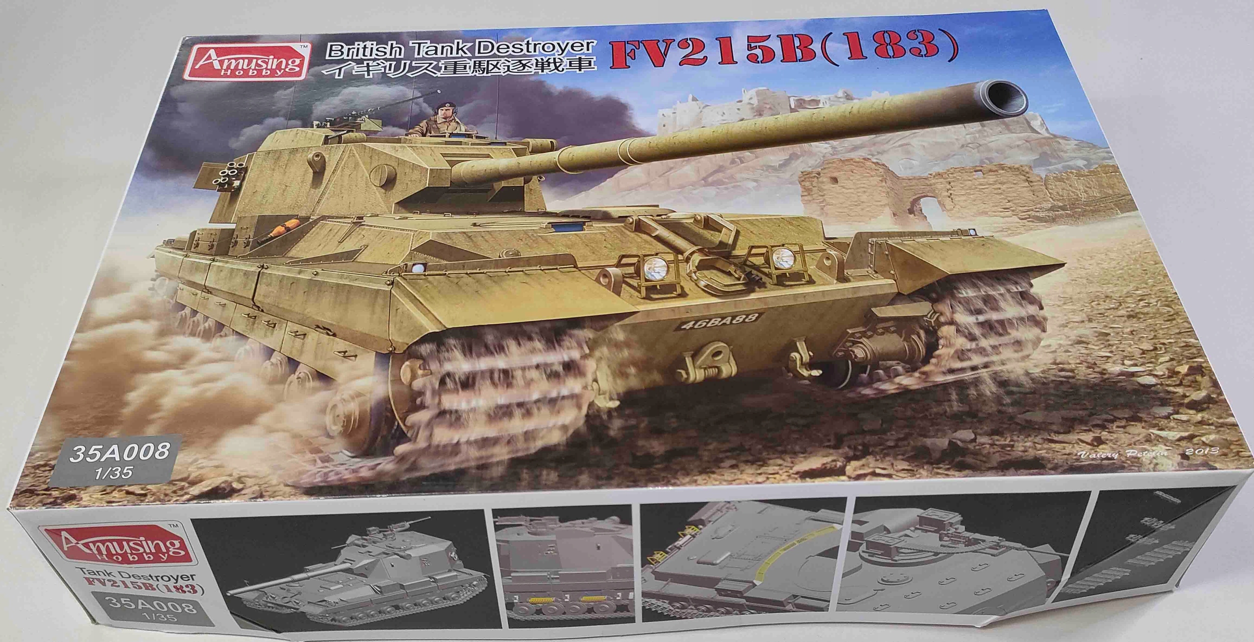 Tank Destroyer FV215B (183) Amusing 35A008 1/35 14044002867 - Allegro.pl