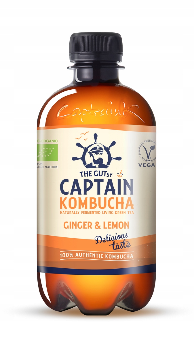 Captain Kombucha Gyömbér és Citrom - gyömbér citrom BIO 400ml, (5600787049213) • Ár, Vélemények ...